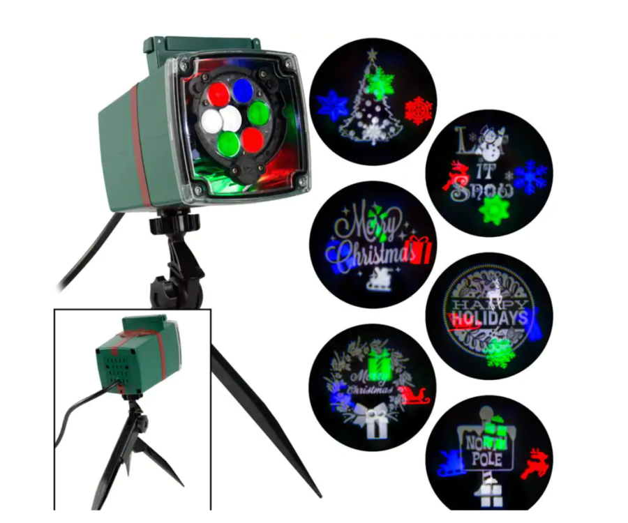 Featured on Aol: A Christmas Light Projector Makes Decorating for the ...